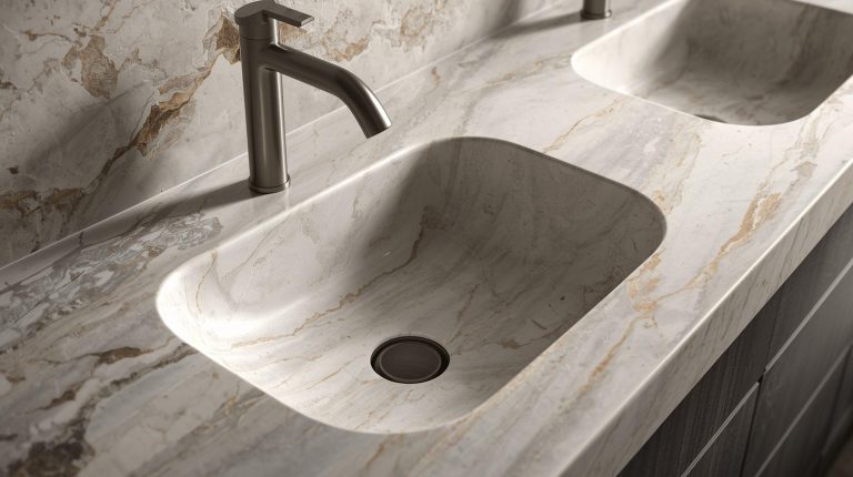 Custom Integrated Stone Sinks | Integrated Stone Basin
